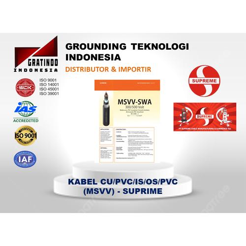 Jual KABEL CU/PVC/OS/SWA/PVC (MSVV-SWA) 5x1.5mm SUPRIME / Kabel Suprime ...