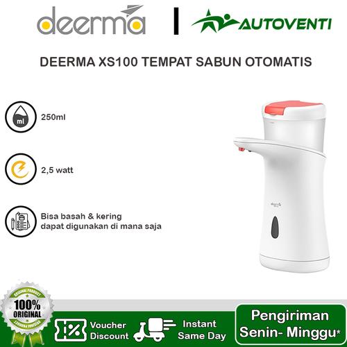 Jual Deerma XS100 Automatic Hand Wash Sensor Tempat Sabun Cuci Tangan ...