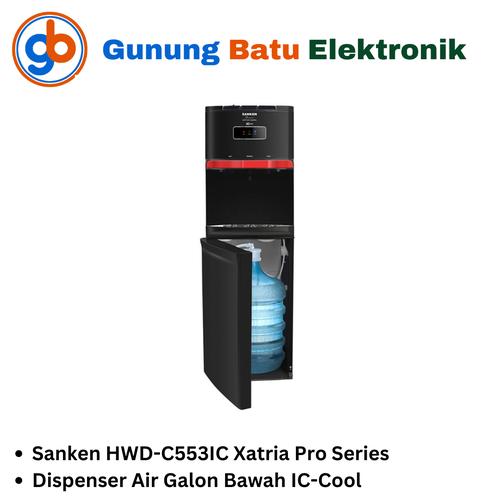 Jual Sanken Dispenser Air Galon Bawah HWD-C553IC Hitam Xatria Pro ...