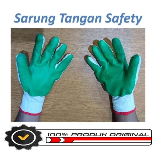Promo Sarung Tangan Proyek Lapis Karet Tebal Sarung Tangan Safety Lapis Latex Anti Slip - Kota ...