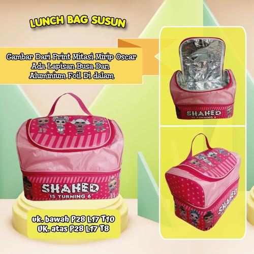 Jual Souvenir Ultah Lunch Bag Susun Custom Lucu Bergambar - Kab. Kudus ...