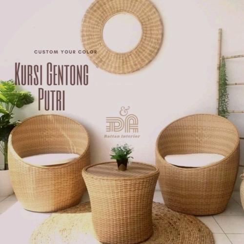 Jual Kursi Rotan Minimalis Rumah Kokoh Kuat Berkualitas - A - Kab ...