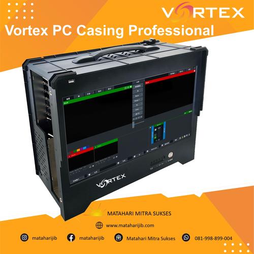 Jual VORTEX PC Casing Professional include Monitor 17,3 inch Full HD ...