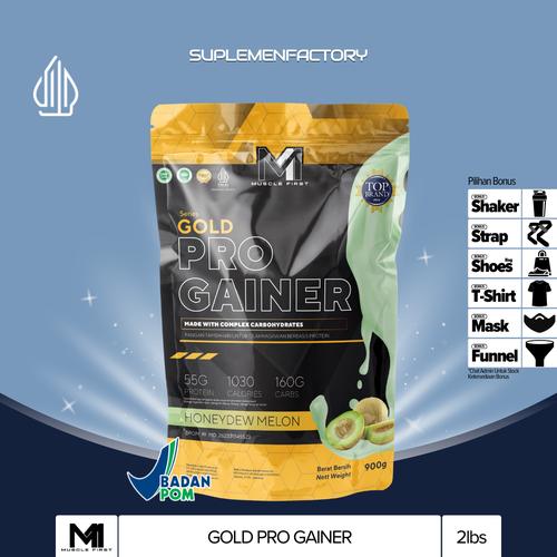 Jual M1 Gold Pro Gainer 2lbs Muscle First Weight Gainer M1 Pro Gainer ...