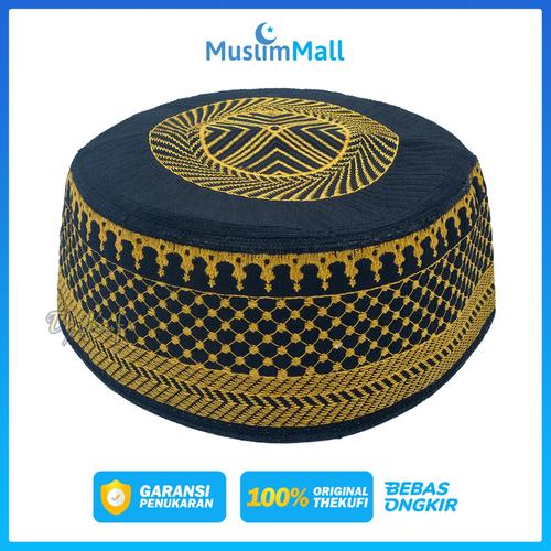 Jual Peci Bugis Recca Songkok Hitam Motif Khas Bugis Indonesia Kopiah ...