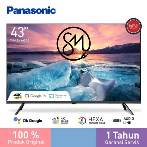Jual LED Smart TV Panasonic 43 inc TH-43NX600G UHD 4K Google tv - Kota ...