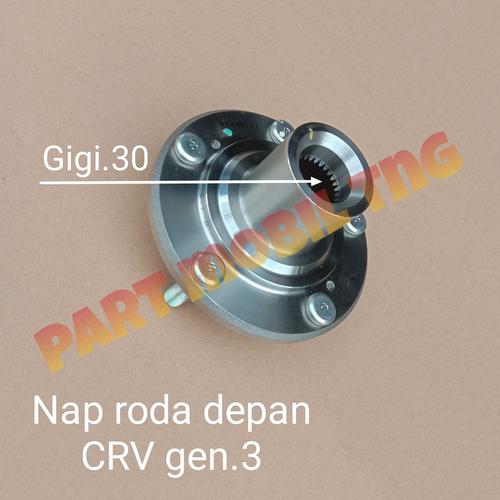 Jual Wheel Hub Bearing Laher Lahar Roda Depan Nap Roda Honda All New ...