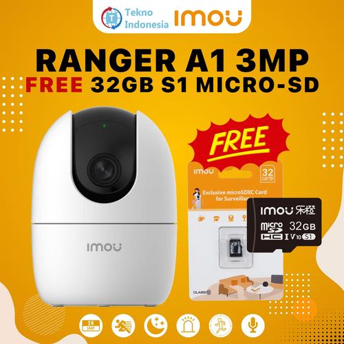 Jual IMOU Ranger A1 3MP 2K Wifi Wireless IP Camera Rotate Two way Talk ...