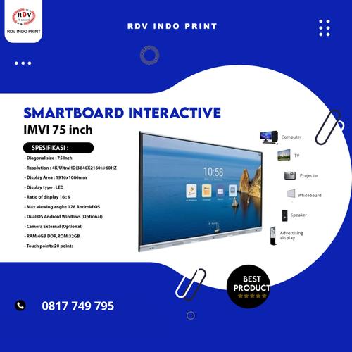 Jual Smartboard 75 inch Interactive Flat Panel - Kota Bekasi ...