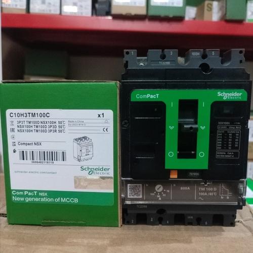 Jual MCCB / BREAKER NSX100H 3P 32A 22.4 - 32A 3P NSX100H 3POLE TM32D ...