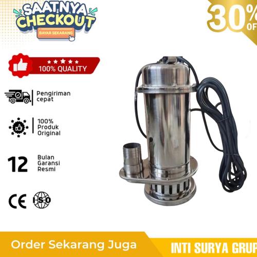 Jual pompa celup stainless steel 1 hp 2 inch Pompa Celup Air Laut SUS ...