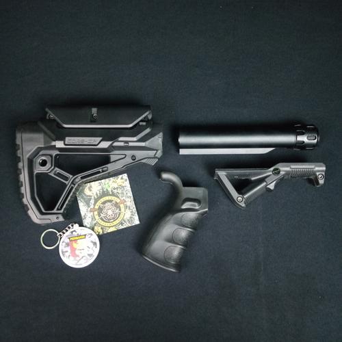 Jual Toys Buttstock CORCP Black Full Set / Mainan Popor Tactical Full ...