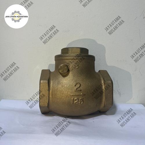Jual CHECK VALVE KITZ 2" INCH KUNINGAN DRAT/SWING CHECK VALVE CLASS 125 ...