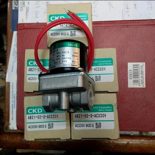 Jual Selenoid Valve 2 Way CKD AB21-02 AC220V - Jakarta Barat - JYS ...