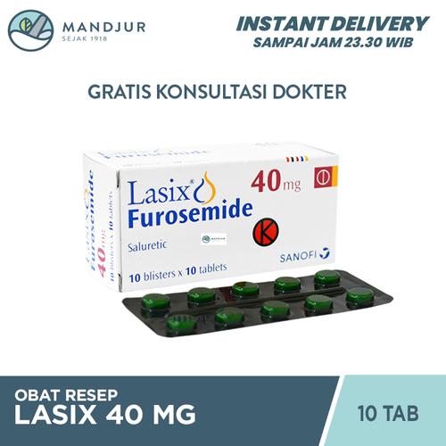 Jual Lasix 40 Mg 10 Tablet / Furosemide / Hipertensi / Edema - Jakarta ...