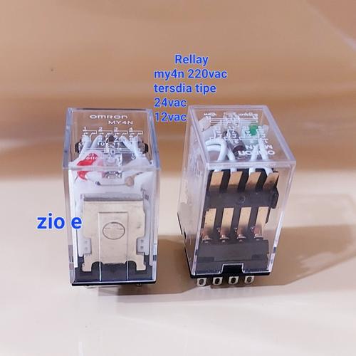 Promo relay my4n 220vac omron 14kaki 5a relay my4n 220v - Jakarta Barat ...