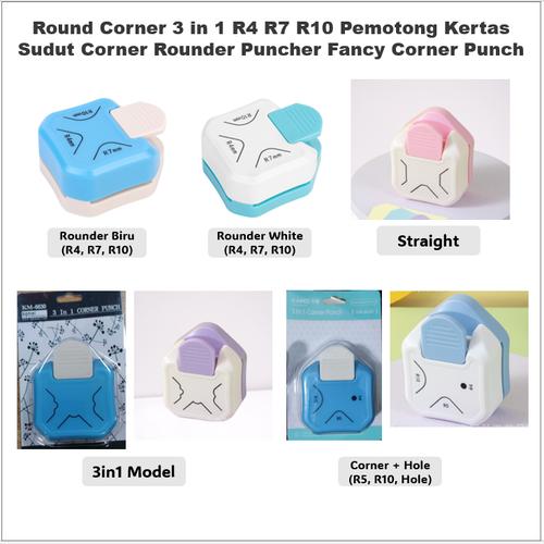 Jual Round Corner 3in1 R4 R7 R10 Pemotong sudut kertas Corner Rounder ...