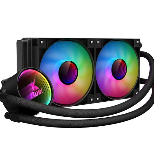 Jual RUIX 240 PRO RGB Liquid Water Cooling CPU RGB MIROR AIO Black ...