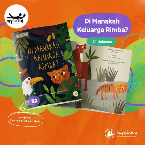 Jual kayabaca: di manakah Keluarga Rimba| Provisi Mandiri -buku cerita ...