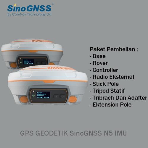 Jual Gps Geodetik SinoGnss N5 IMU By Comnav Technology Ltd baru - Kota ...