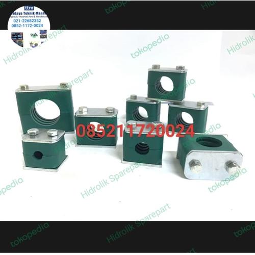 Jual Hidrolik Clamp Pipe Single Hole/Klem Pipa diameter 33,7 mm (untuk ...