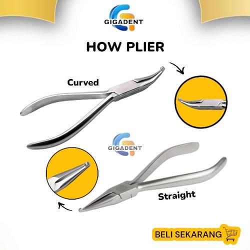 Jual TANG ORTHO HOW PLIER / TANG HOWES DENTAL INSTRUMEN LURUS DAN ...
