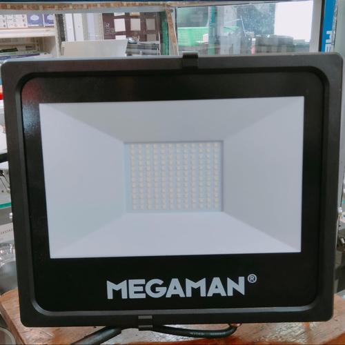 Jual MEGAMAN LAMPU SOROT LED 100W 220V LED FLOOD LIGHT 100WATT OUTDOOR ...