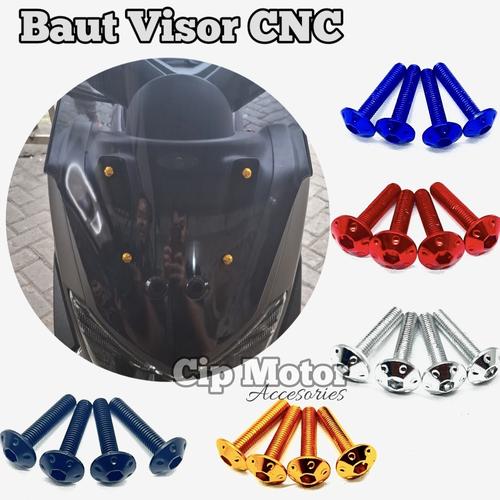 Jual Baud Windshield Xmax Connected Aerox Nmax Lexi CB150x /Baud ...