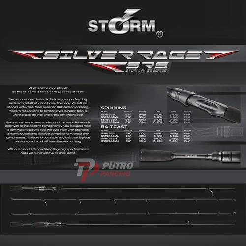 Jual Rod Joran STORM SILVER RAGE BC dan Spinning new series Blank 30T ...