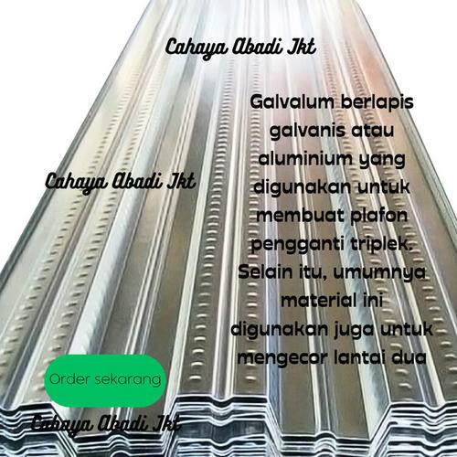 Jual Bondek / Bondeck / Bondex / Floor Deck 0,75 mm Full 6 meter ...