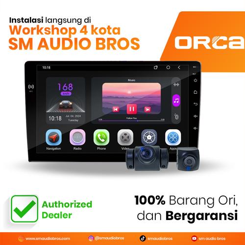 Promo Orca ADR 9988 Pro Plus Gen 2 Head Unit Android Plus DVR 2 Channel ...