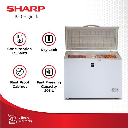 Promo Sharp Chest Freezer FRV 200 Liter Cicil 0% 3x - Kab. Tangerang ...