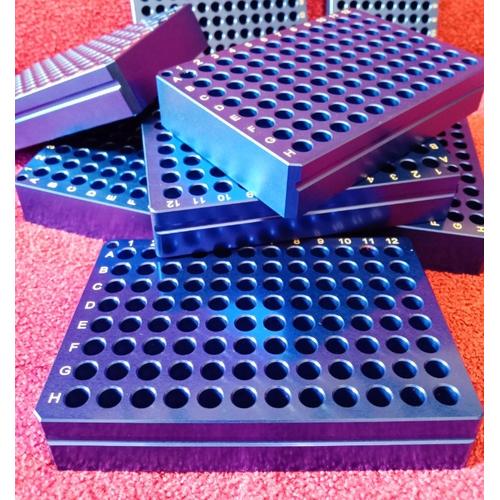Jual Aluminium Cooling Block for PCR Tube 0.2 ml x 96 Well PCR Cooler ...