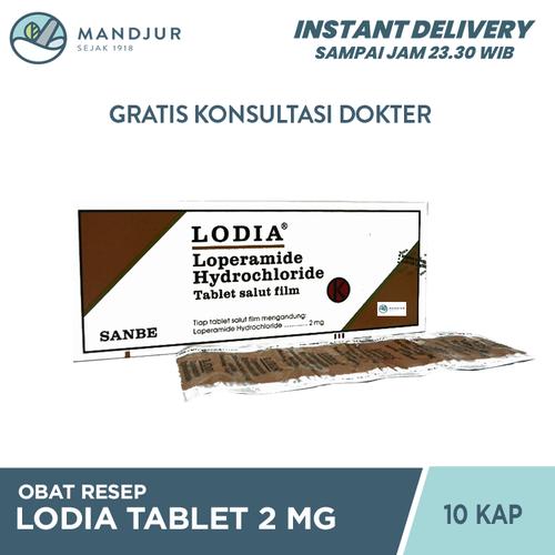 Jual Lodia 2 Mg Strip 10 Tablet / Obat Diare - Jakarta Pusat - Apotek ...