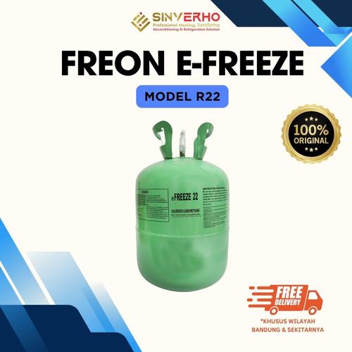 Jual REFRIGERANT FREON E-FREEZE MODEL R22 - Kota Cimahi - PT. SINVERHO ...