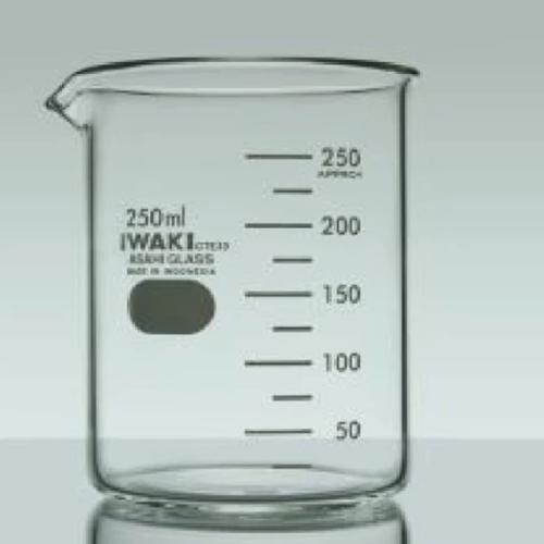Jual Beaker Glass 5000 ml 5 ltr IWAKI Low Form Gelas kimia gelas piala ...