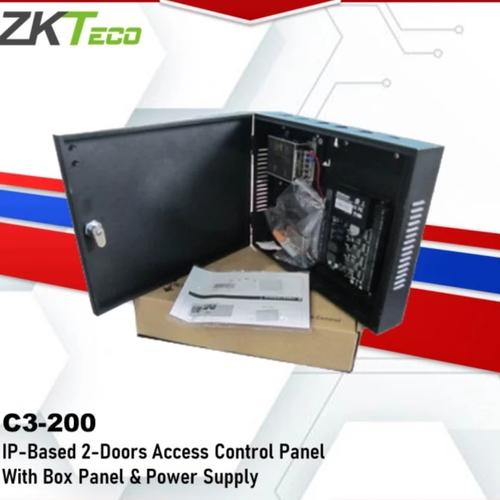 Jual Access Control c3-200 Controller Board c3 200 + Box Power Supply ...