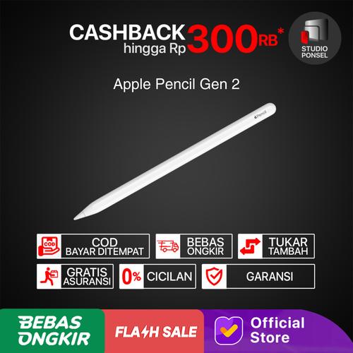 Promo Apple Pencil Gen 2 2nd For Compatible iPad Pro - Apple, Pencil ...
