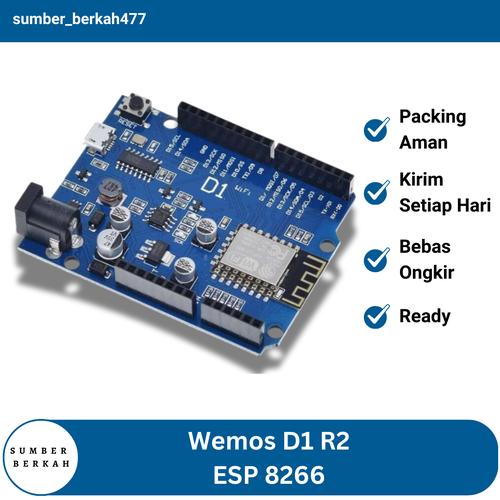 Jual WeMos D1 R2 WiFi uno based ESP8266, Arduino Compatible - Kota ...