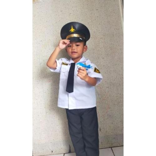 Jual BAJU SERAGAM PILOT ANAK LAKI-LAKI DAN PEREMPUAN/SETELAN/KOSTUM ...