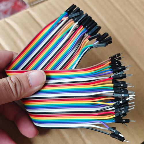 Jual kabel jumper dupont male female 20cm isi 20 breadboard arduino ...