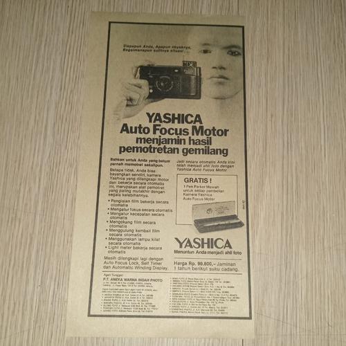 Jual Iklan Cetak Jadul Yashica Camera - Kota Bandung - Kawan DuniaMayaShop | Tokopedia