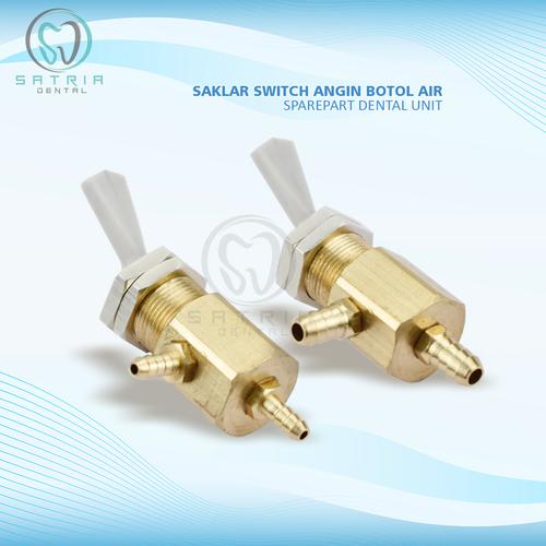 Jual Selector Saklar Switch Angin Botol Air Dental Unit - Selang 4mm ...