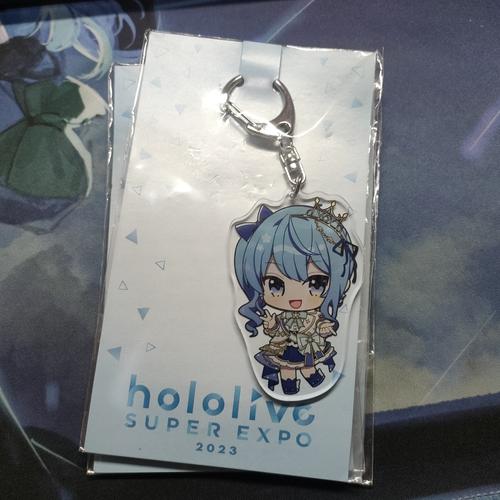 Jual Hololive SUPER EXPO 2023 Hoshimachi Suisei Chibi Acrylic Keychain ...
