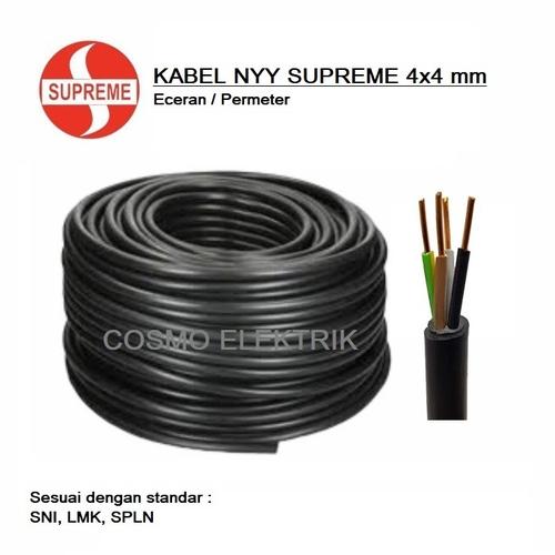 Jual Kabel NYY SUPREME 4x4 mm Hitam Eceran Permeter SNI LMK SPLN - Kota ...