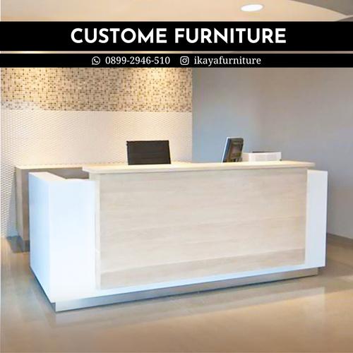 Jual Meja resepsionis kantor minimalis modern meja tamu kantor ...
