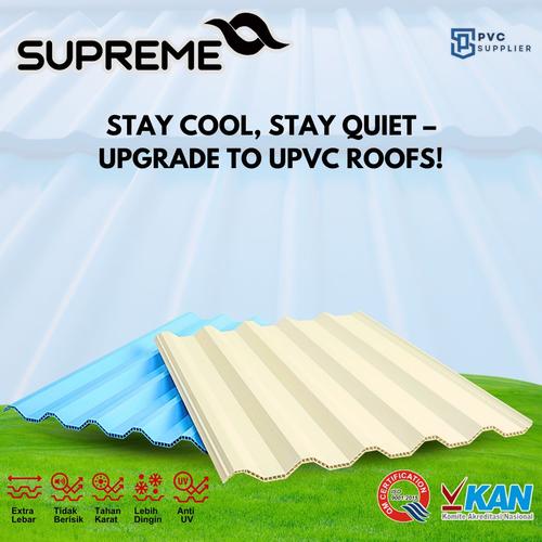 Jual Atap Supreme Upvc Tebal 12Mm Kualitas Terbaik - Putih Biru - 4 ...