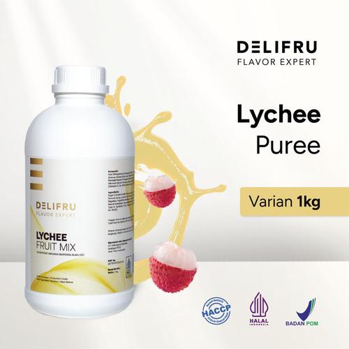 Promo Delifru Lychee Fruit Mix Puree - Puree Leci 1 Kg - - Delifru ...