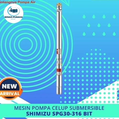 Jual Pompa Air Sumur Dalam Submersible Satelit 0.75HP Shimizu SPG30 ...
