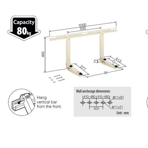 Jual INABA DENKO hanger bracket ac c-kg outdoor tipe jepang pangkon ac ...